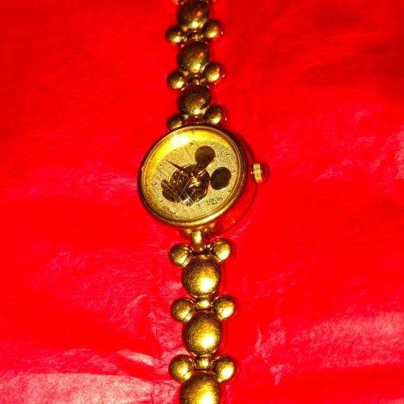 Disney | Accessories | Vintage Gold Mickey Mouserarewatch | Poshmark